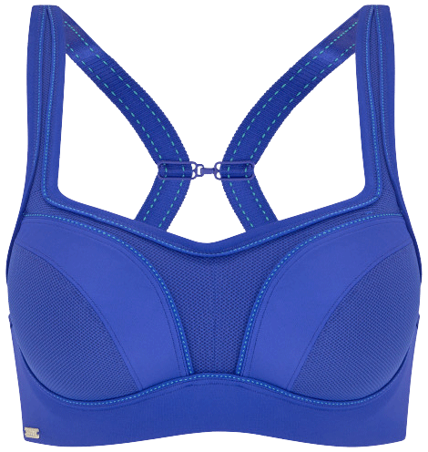 Striking New, Transformable, Royal Blue Sports Bra by Chantelle ...